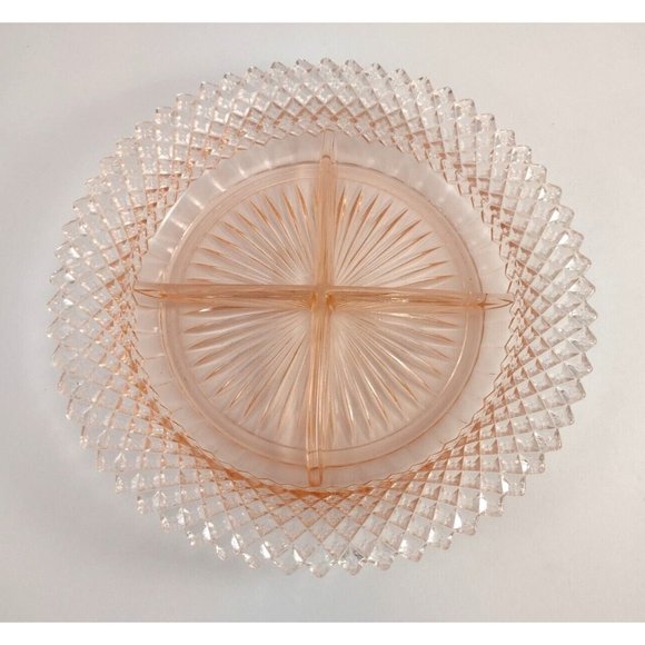 Anchor Hocking | Dining | Miss America Anchor Hocking Pink Depression ...